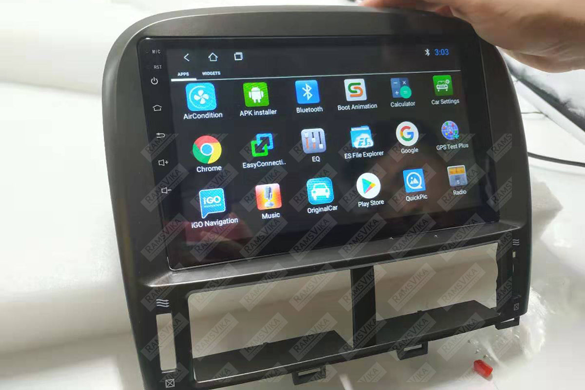 Lexus LS430 1999-2006Android car radio player GPS navigation – Ramsvika ...